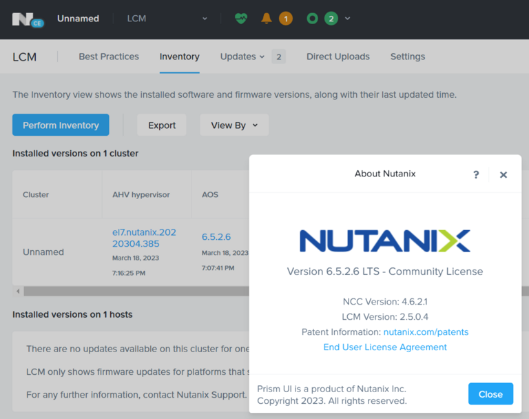 Nutanix CE 2.0のAHVをアプデしたら起動しなくなった場合の対処法│smzklab
